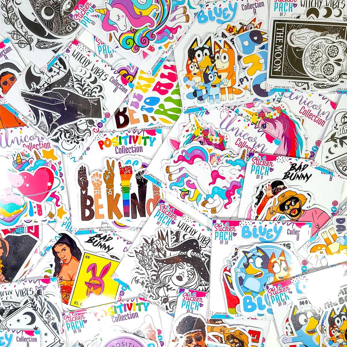 Witchy Vibes Sticker Pack – Adriana's Paper Crafts