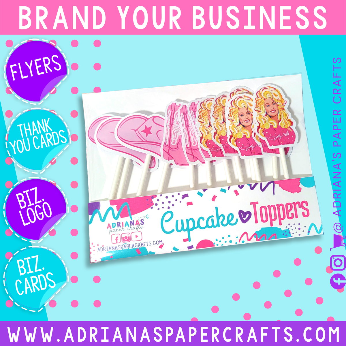 Custom Packaging Insert - Set of 12 – Adriana's Paper Crafts