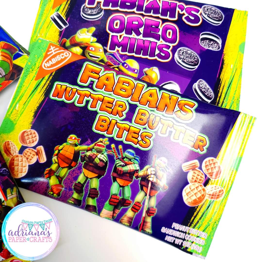 Mini Cookies Wrappers – Adriana's Paper Crafts